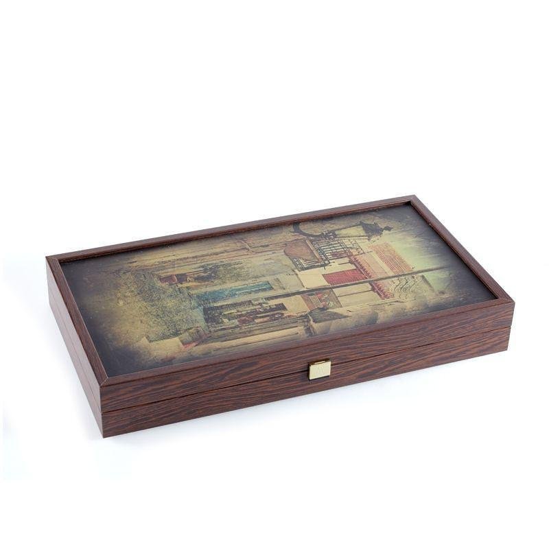 Табла за игра Manopoulos - Aтинска улица, 53x48 см | Tablegames.bg
